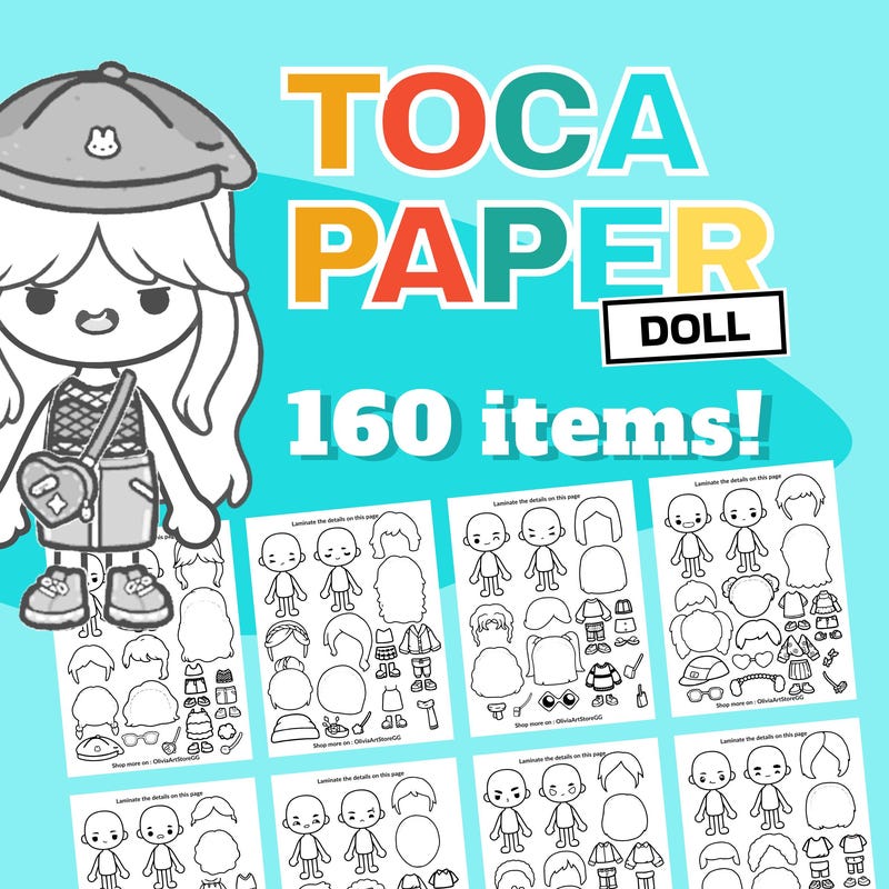 Toca Boca Toy - Etsy UK