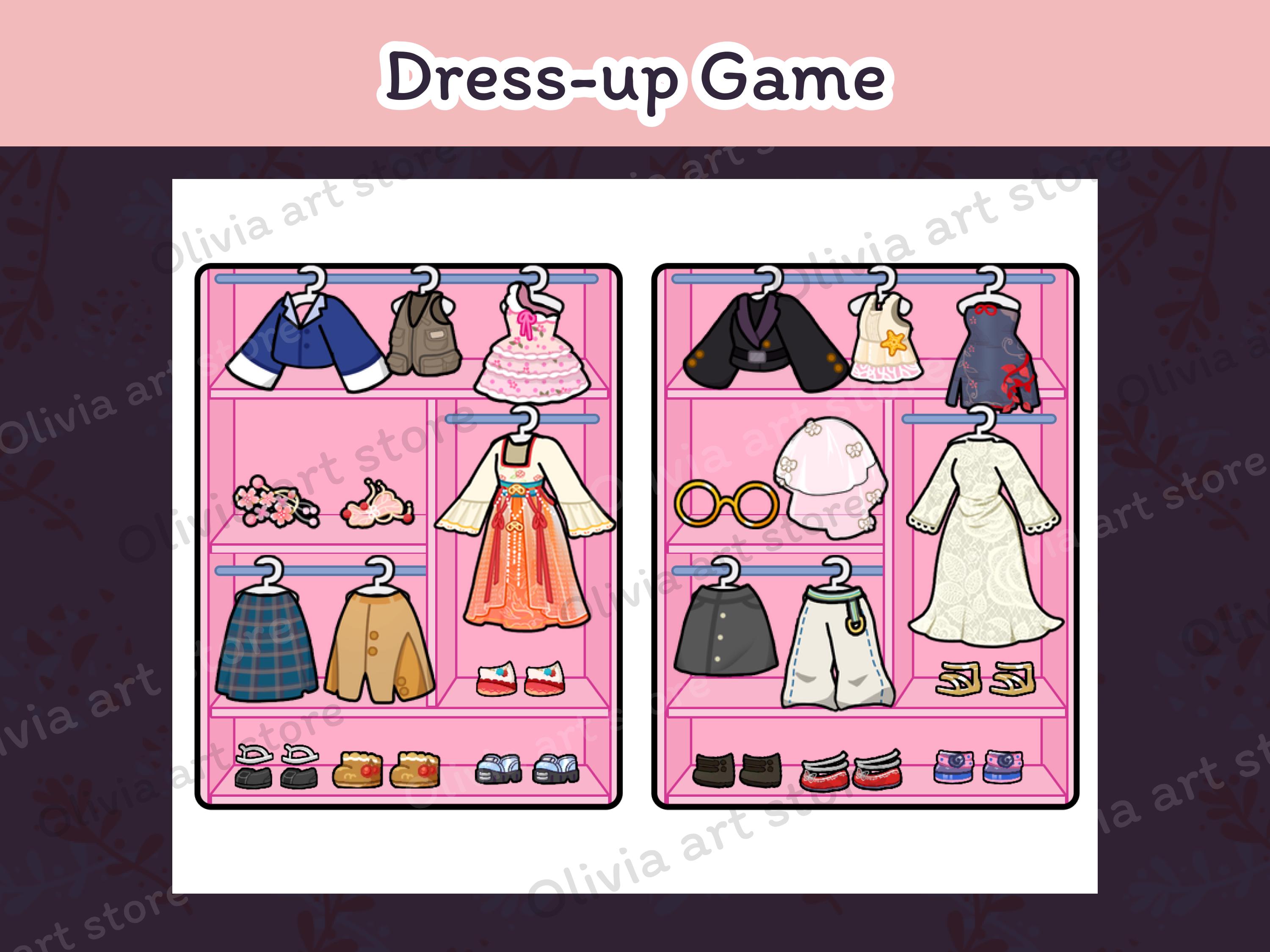 Printable Paper Doll Dress-up Printable DIY Busy Book for Toddlers ...