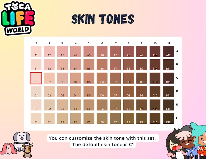 Toca Boca Paper Doll Dress Up: Customizable Activity Book (digital Download) - Etsy