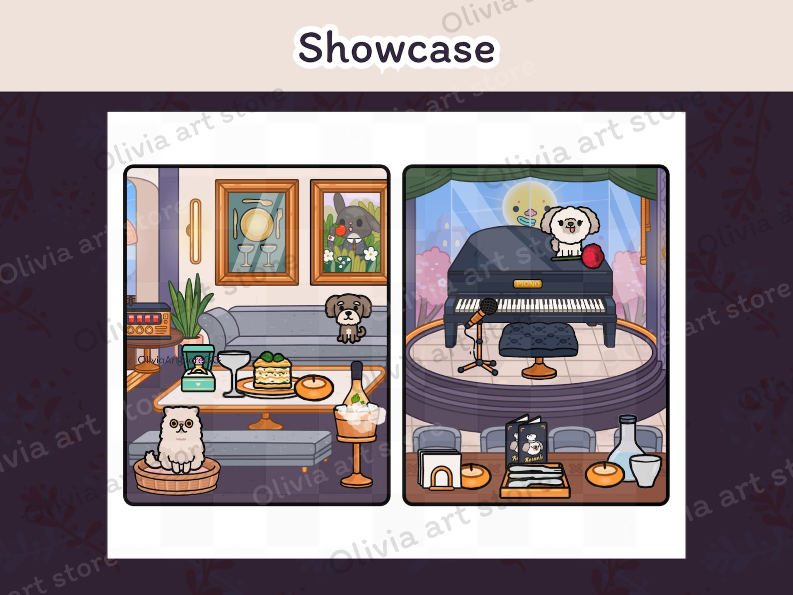 Toca Life Dog Cafe: Pretend Play Restaurant (digital Download) - Etsy