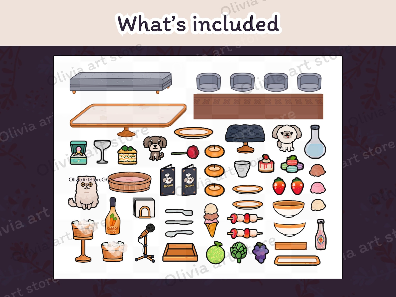 Toca Life Dog Cafe: Pretend Play Restaurant (digital Download) - Etsy
