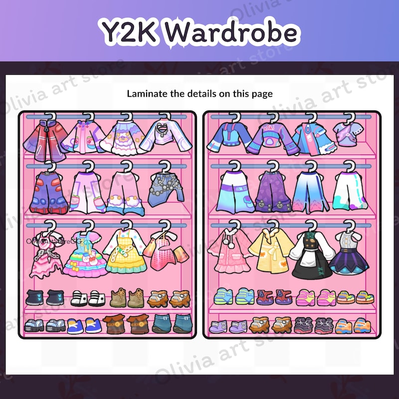 Chibi Printable Paper Dolls - Etsy