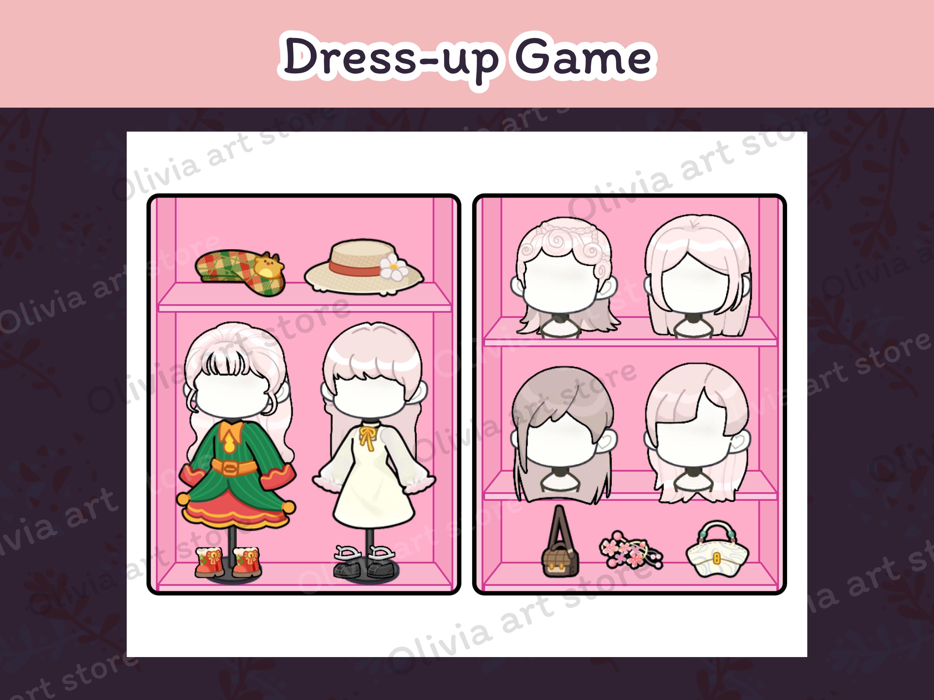 Printable Paper Doll Dress-up Printable DIY Busy Book for Toddlers ...