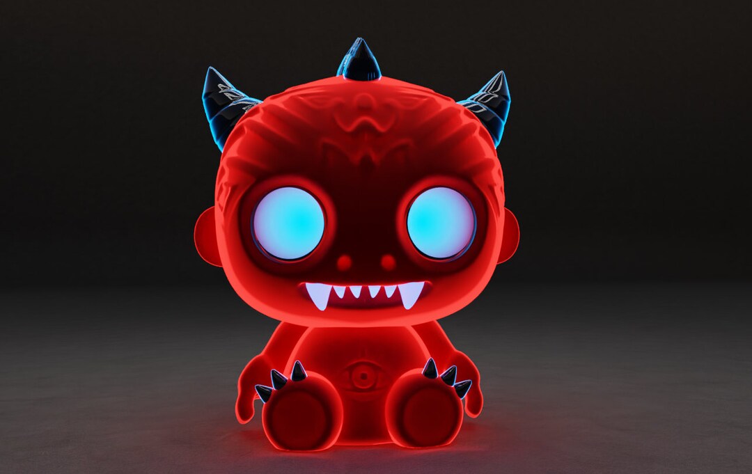 Mesh Mayhem Lil' Devil STL File - Etsy