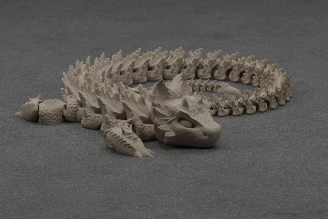 Articulated Dragon 006 Stl File Stl File Etsy