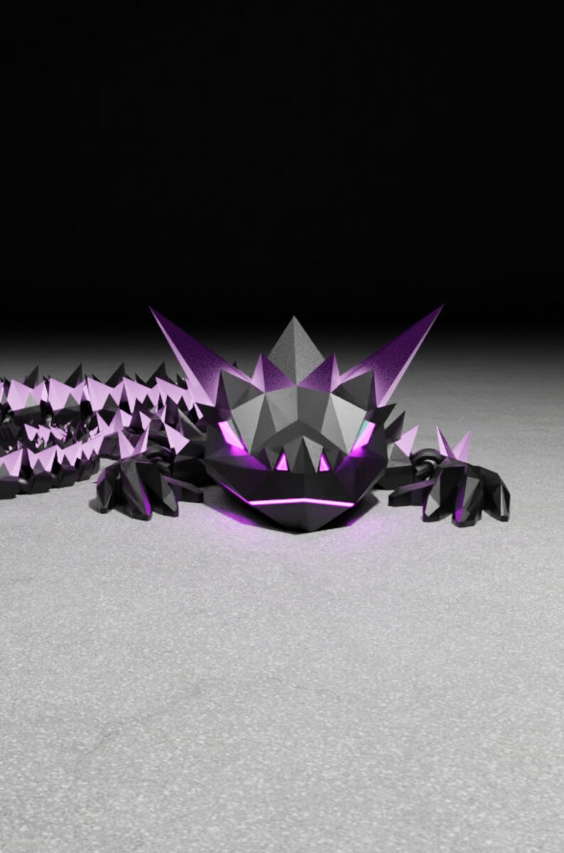 Thorn Articulated Dragon STL File by Mesh Mayhem - Etsy