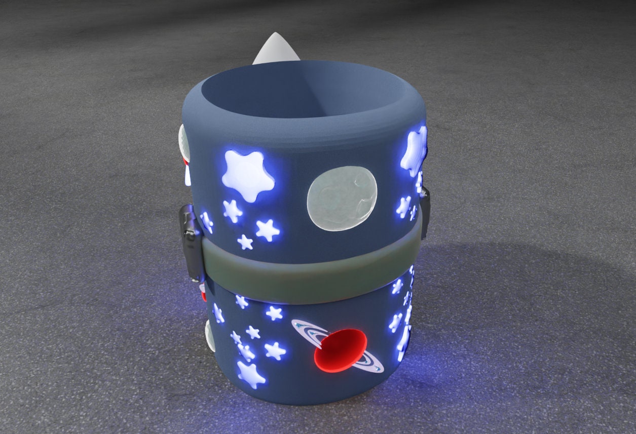 Space Odyssey Toothbrush/pencil Holder - Etsy