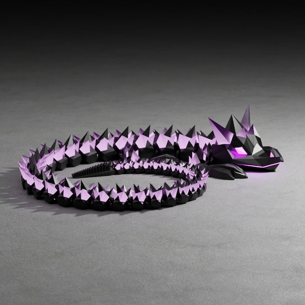 Stitch Dragon Stl File - Etsy