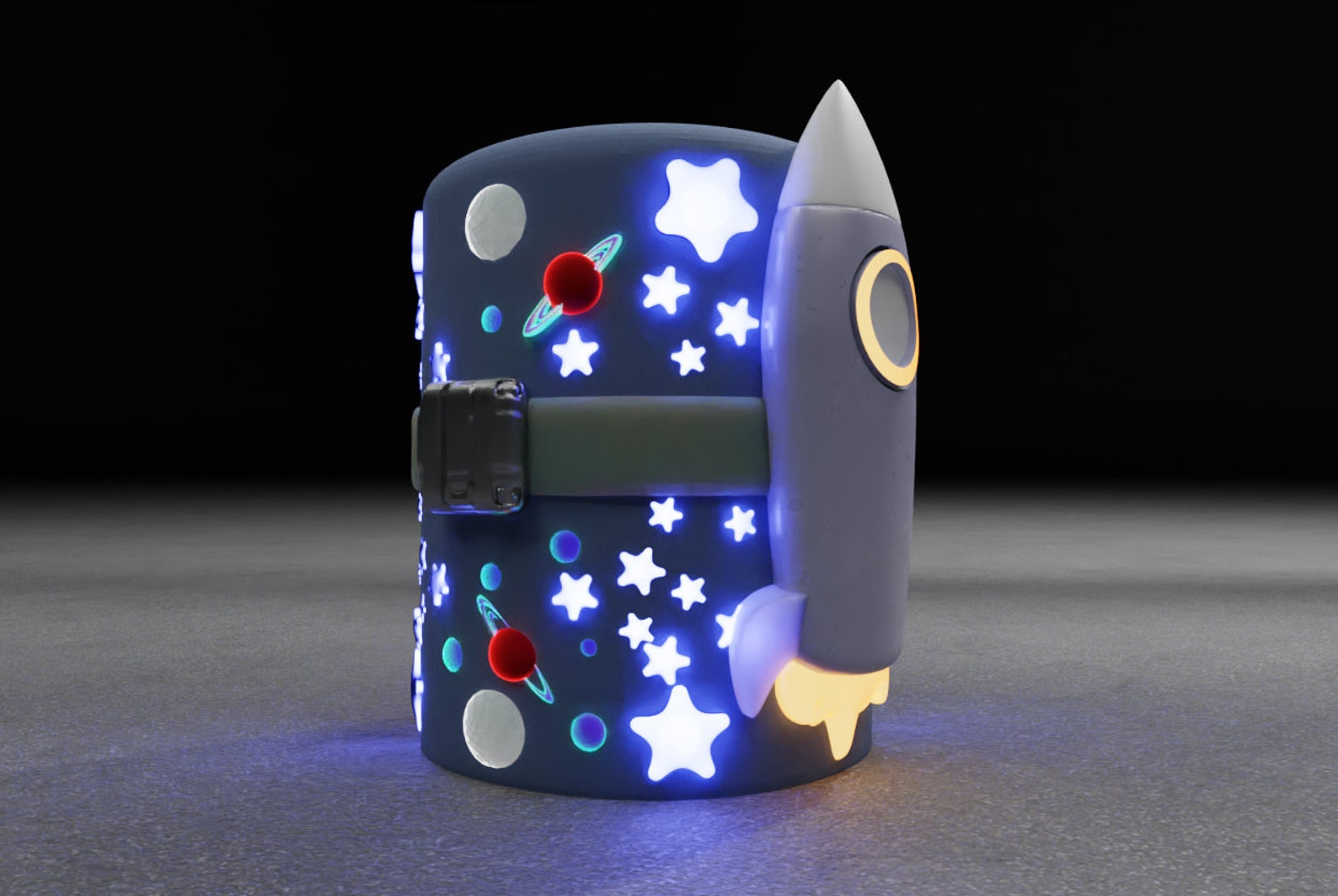 Space Odyssey Toothbrush/pencil Holder - Etsy