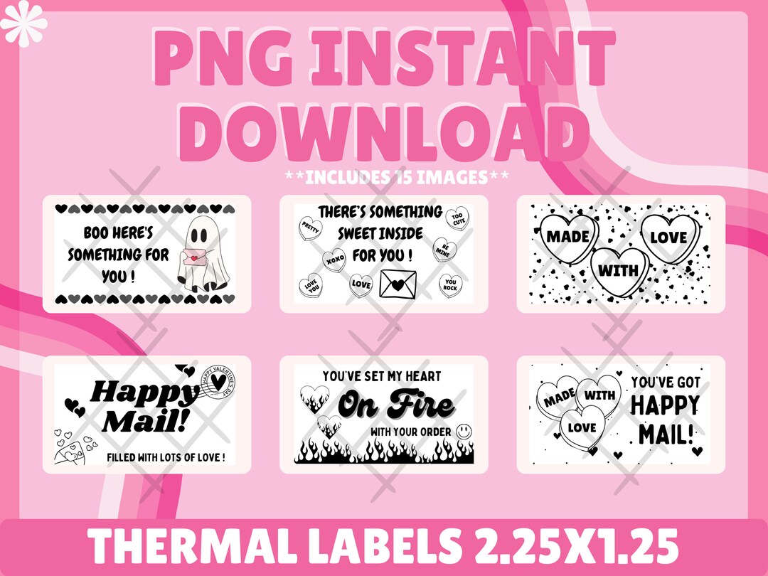 Thermal Sticker Labels , Packaging Thermal Stickers , Thank You ...