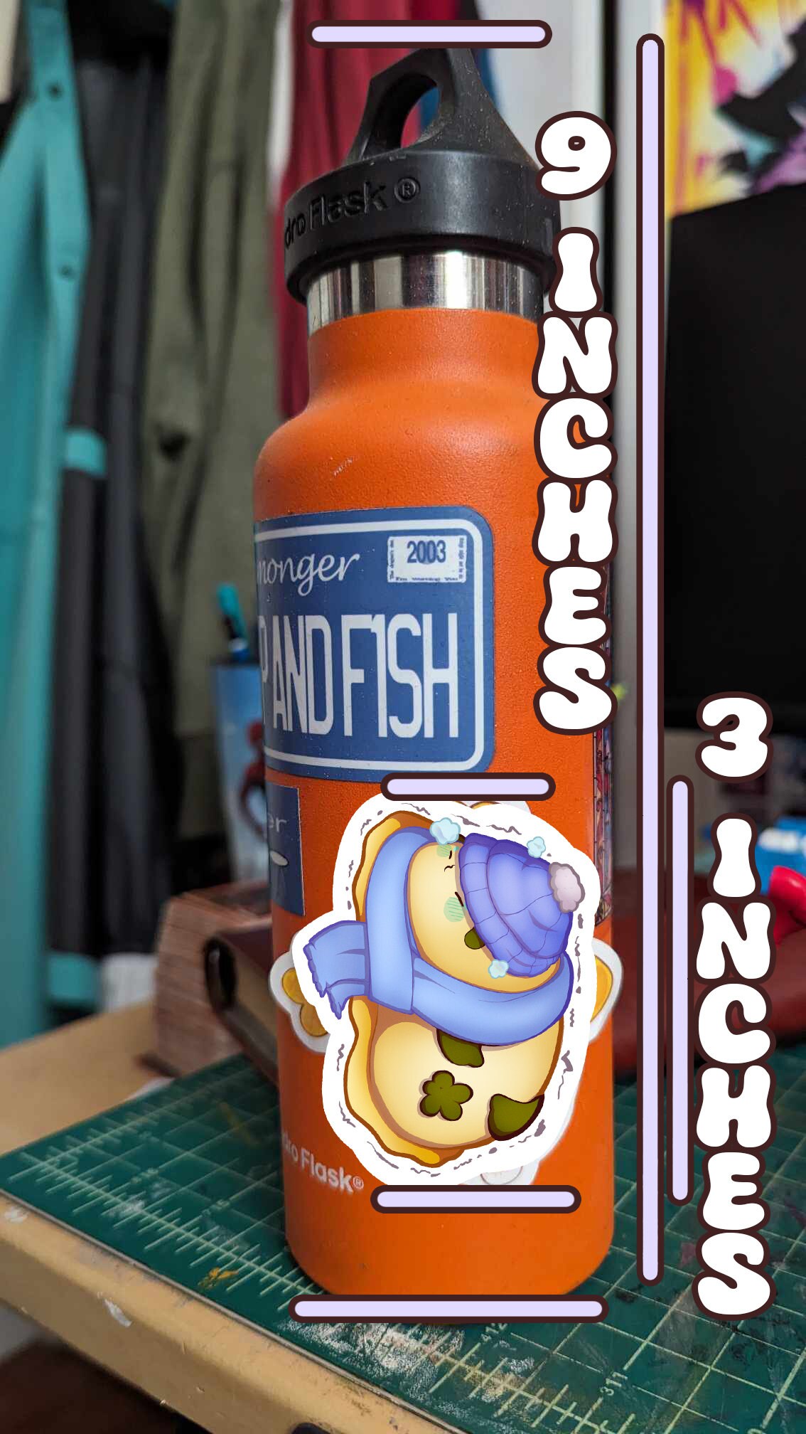 Chilly Ice Cream Sea Slug/nudibranch Vinyl Stickers | Sorbet Pals ...