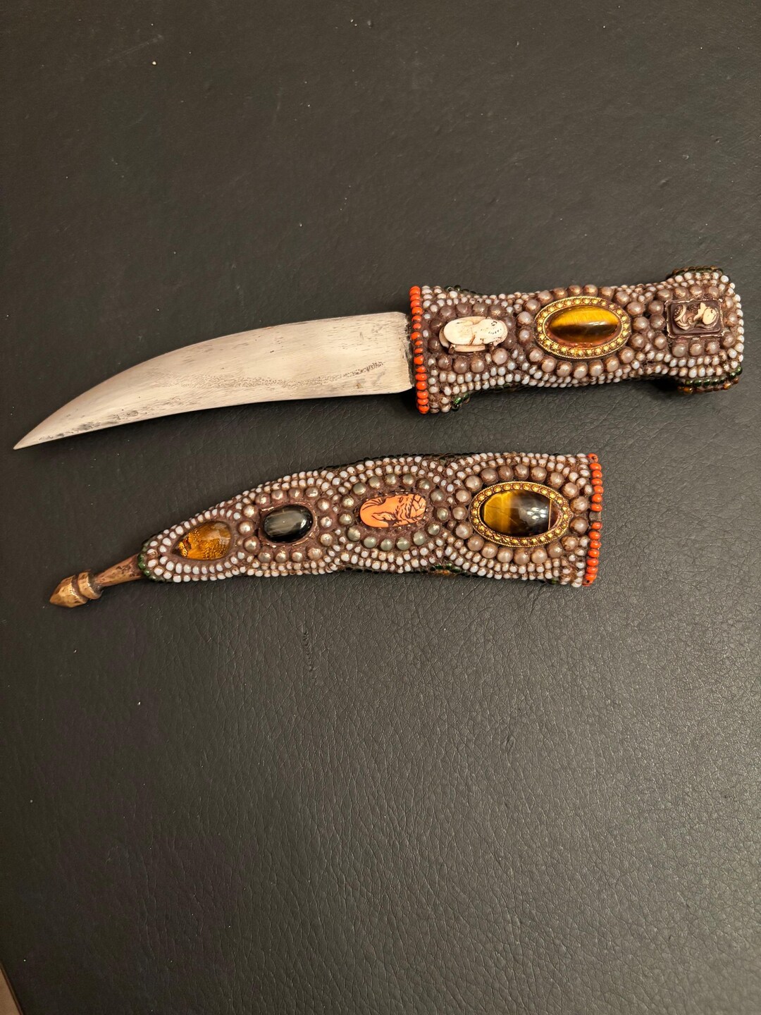 Antique/vintage Replica Dagger, Sica Style, Thracian, Curved Single ...