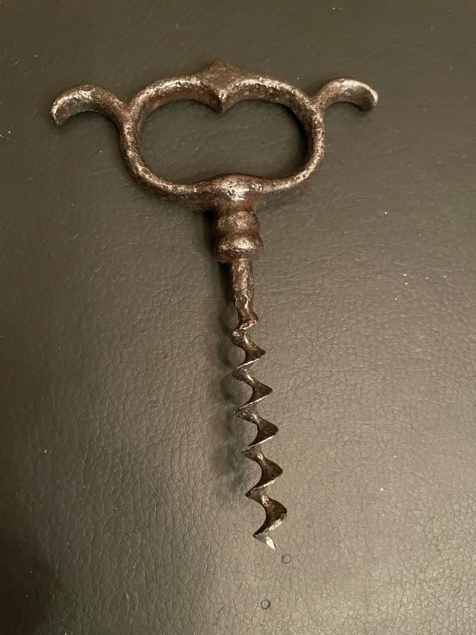 Rare Antique Four Finger Wine Pull Corkscrew, Iron, C1850-1899, Very ...