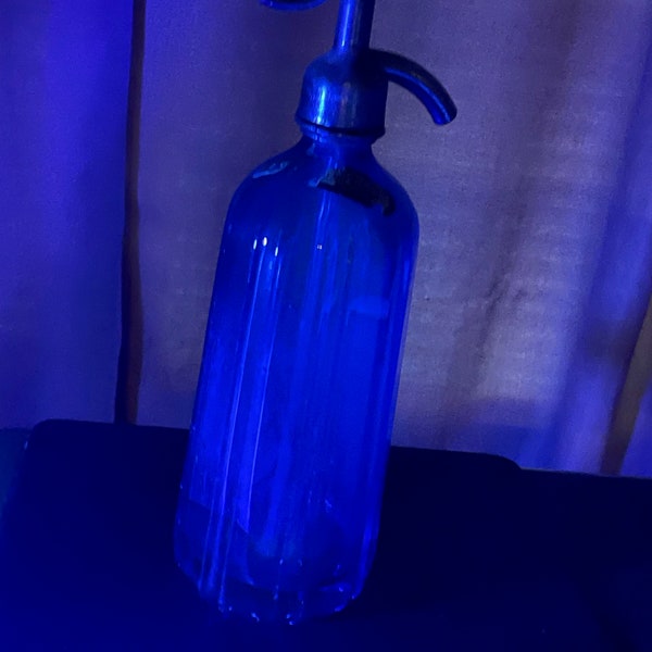 Manganese Glass Bottle - Etsy