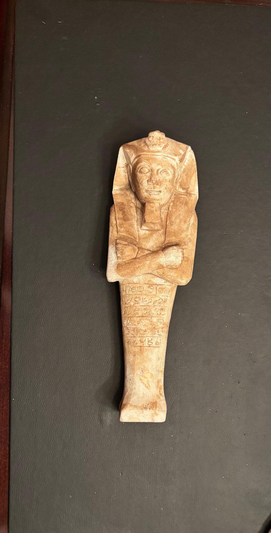 Antique Ancient Egyptian Shabti Figurine 12" Tall, Stone, Hand Carved ...