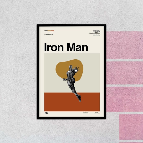 Iron Man Poster - Etsy