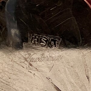 Vintage Keystoneware Silverplated Cream and Sugar Set With Etched Tray ...