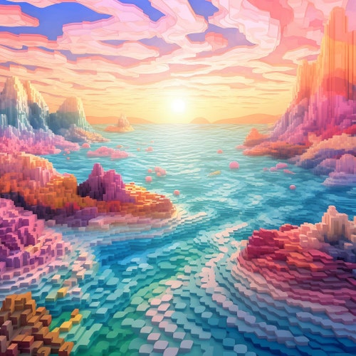 SeaOfPixels - Etsy