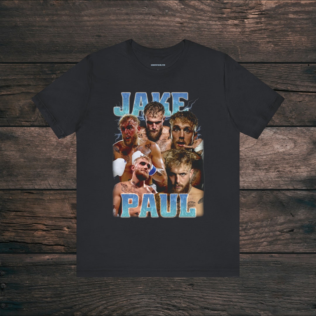 Jake Paul Vintage Ultra Cotton Graphic Tee for Streetwear, Fashion ...