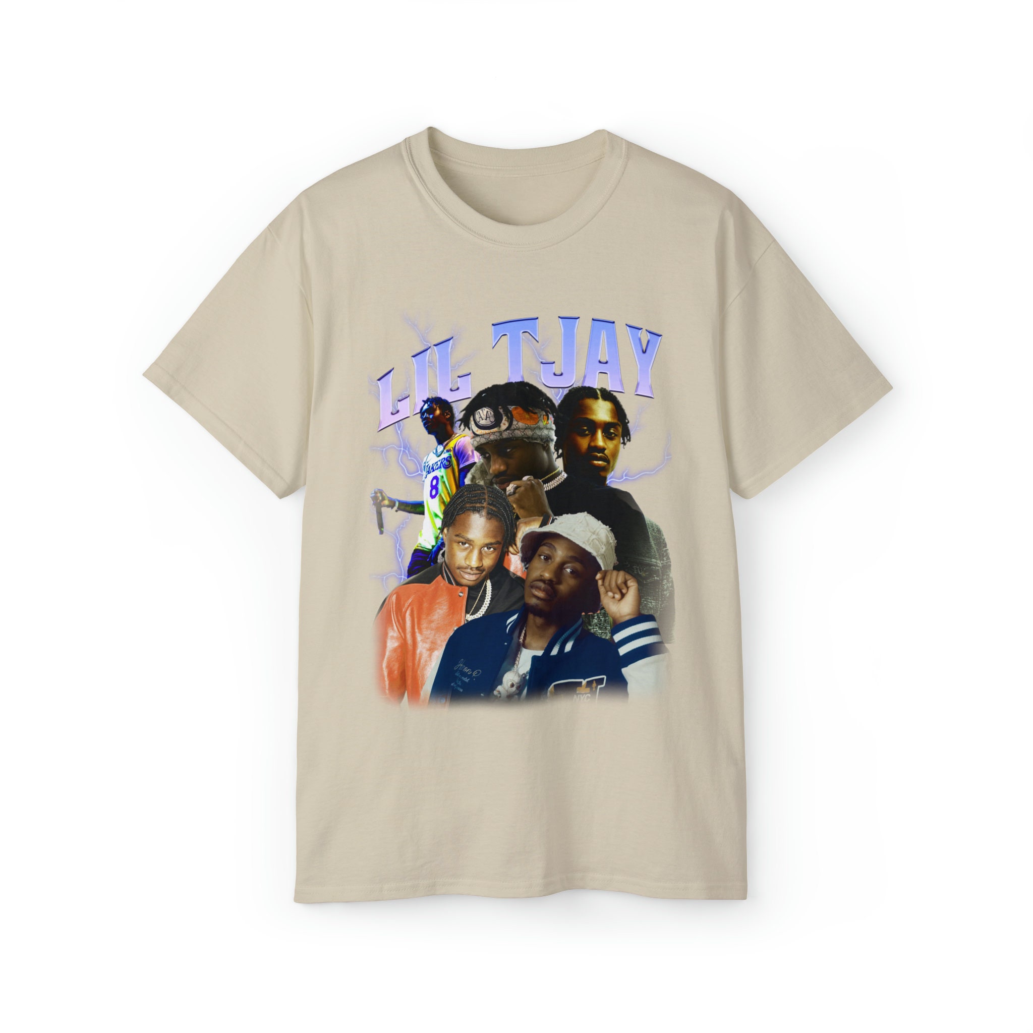 Lil Tjay Vintage Ultra Cotton Graphic Tee for Streetwear, Fashion ...