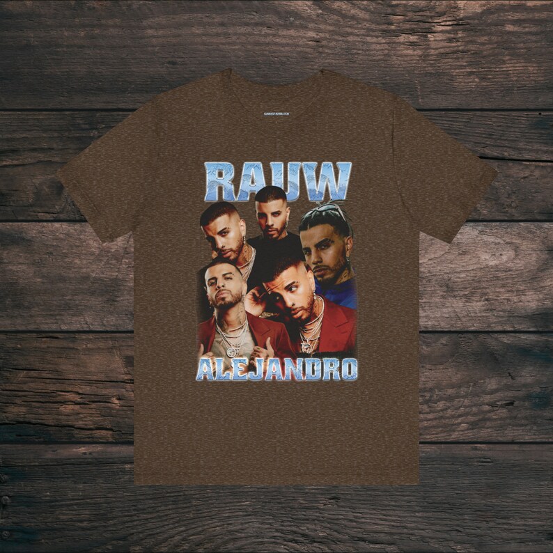 Rauw Alejandro Vintage Ultra Cotton Graphic Tee for Streetwear, Fashion ...