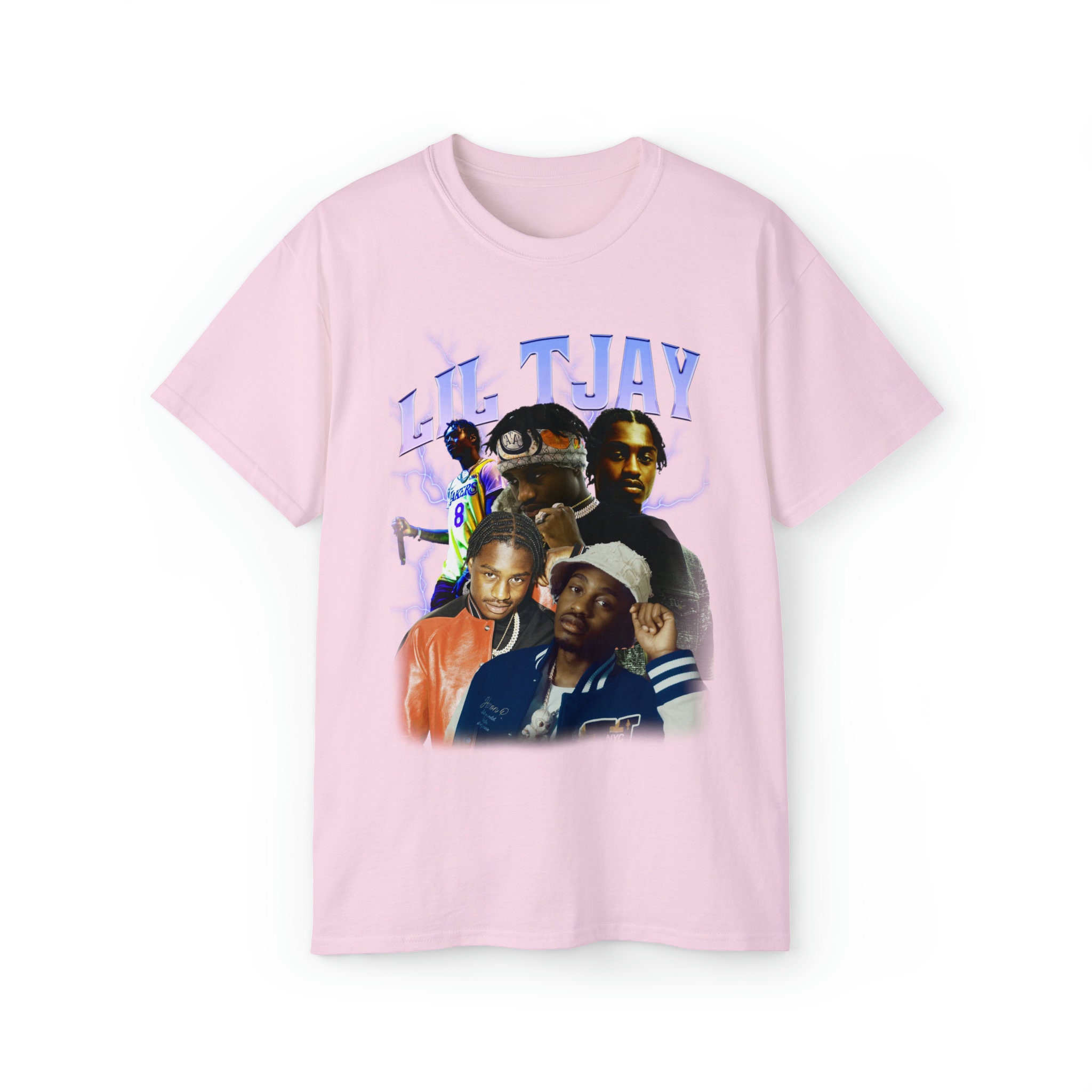 Lil Tjay Vintage Ultra Cotton Graphic Tee for Streetwear, Fashion ...