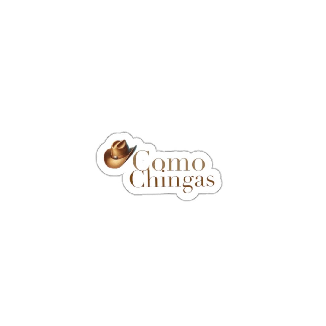 Como Chingas Sticker With Brown Cowboy Hat Western Latina Attitude - Etsy