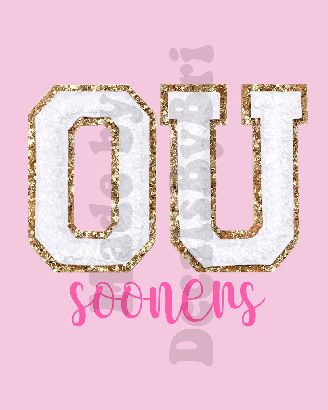 Oklahoma Sooners Dorm Decor Preppy Pink Boomer Sooner - Etsy