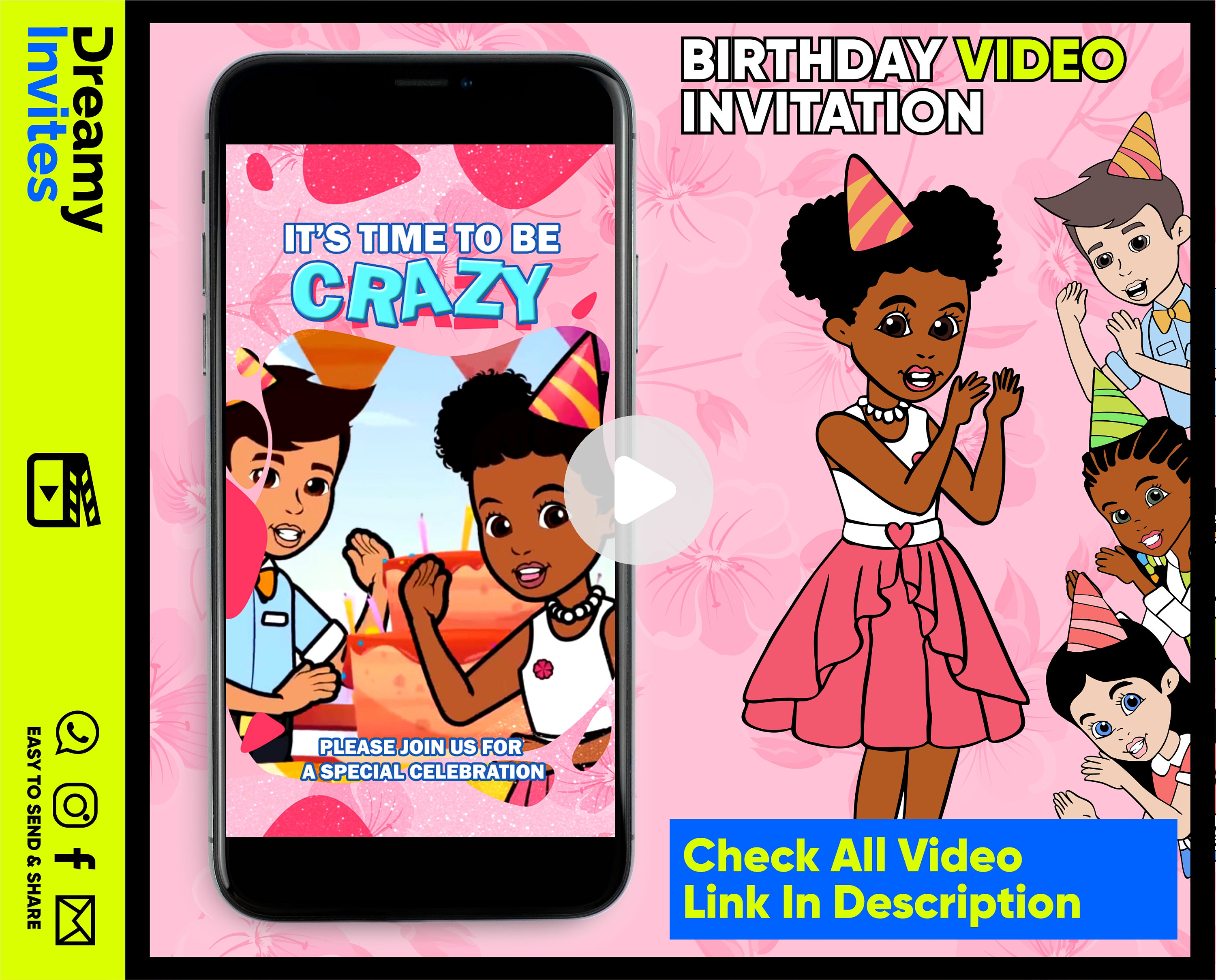 Gracies Corner Invitation Digital Gracy Corner Birthday Invitation ...