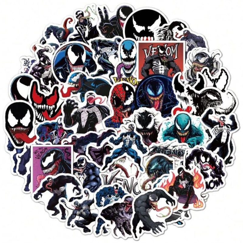 Vinyl Venom Stickers - Etsy