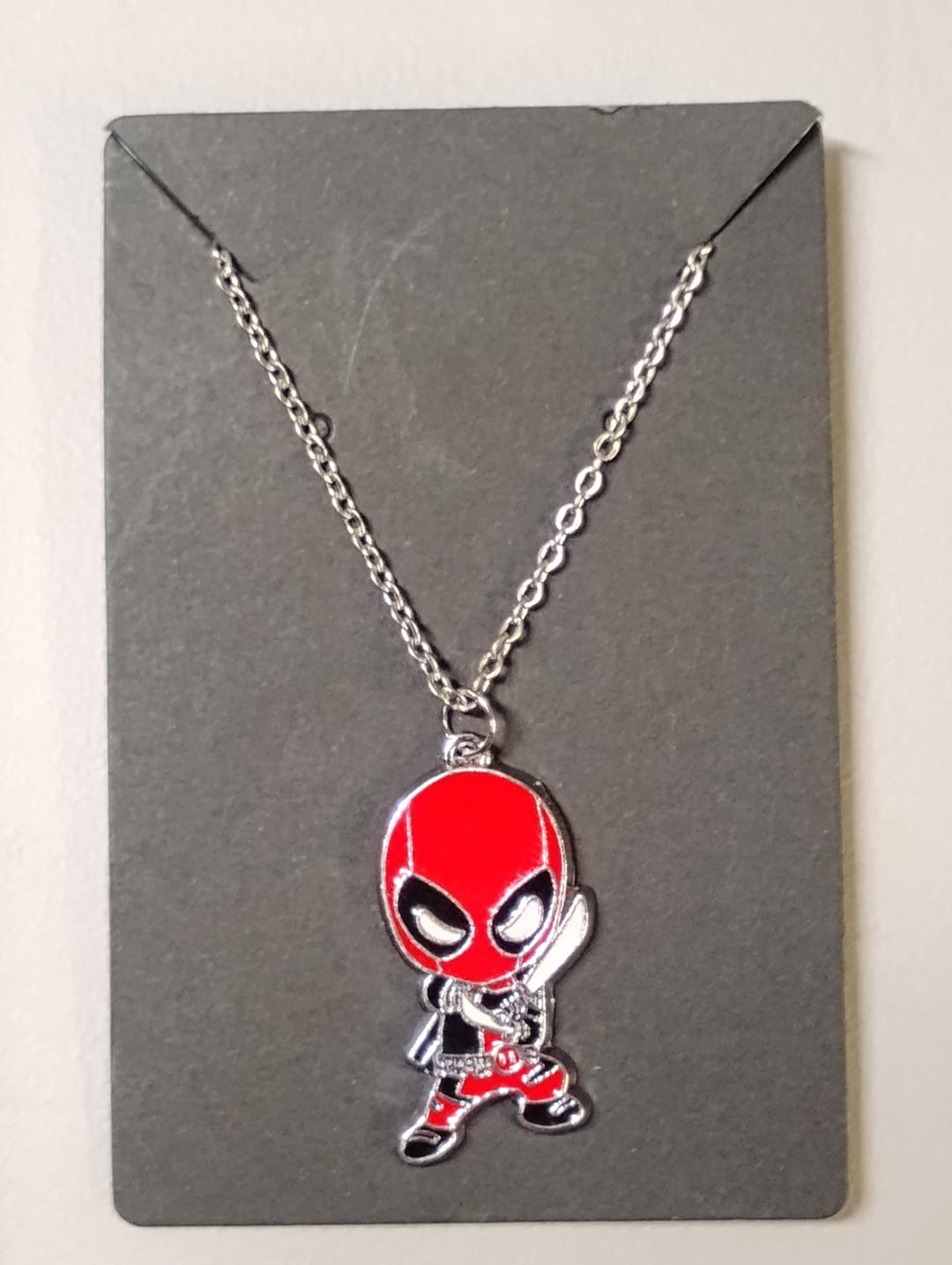 Deadpool Necklace 24-in Chain - Etsy