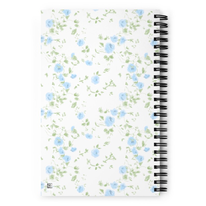 Blue Floral Dreamy Princess Notebook - Etsy
