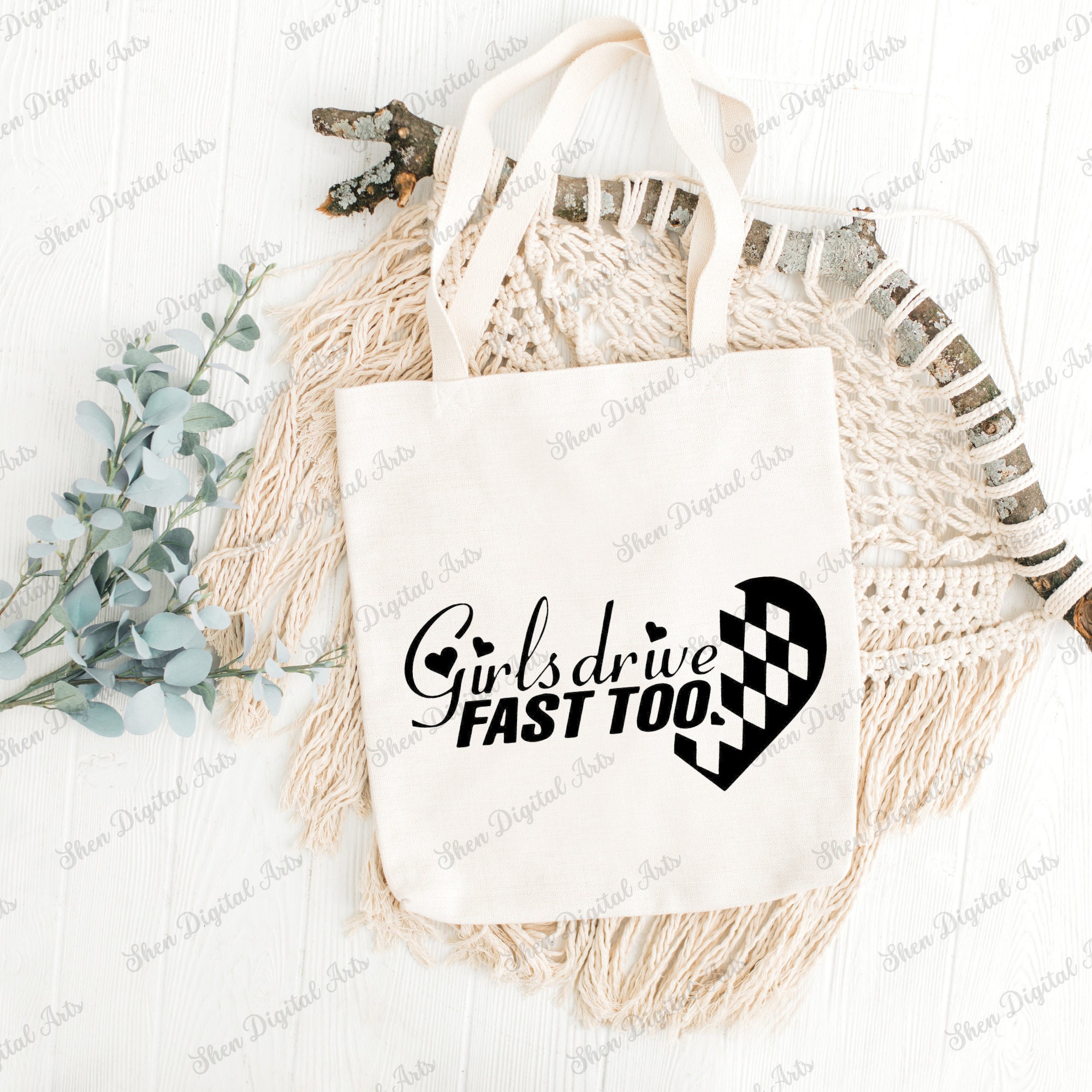 Girls Drive Fast Too Svg, Girl Car Svg, Girl Svg, Girl Car Decal Svg ...