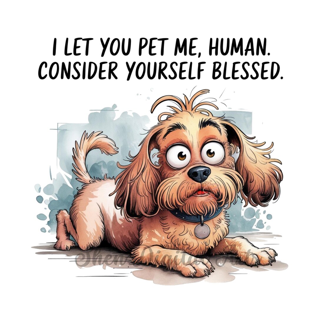 Funny Quirky Dog PNG, Funny Dog Coffee Mug Png, Funny Sarcastic ...