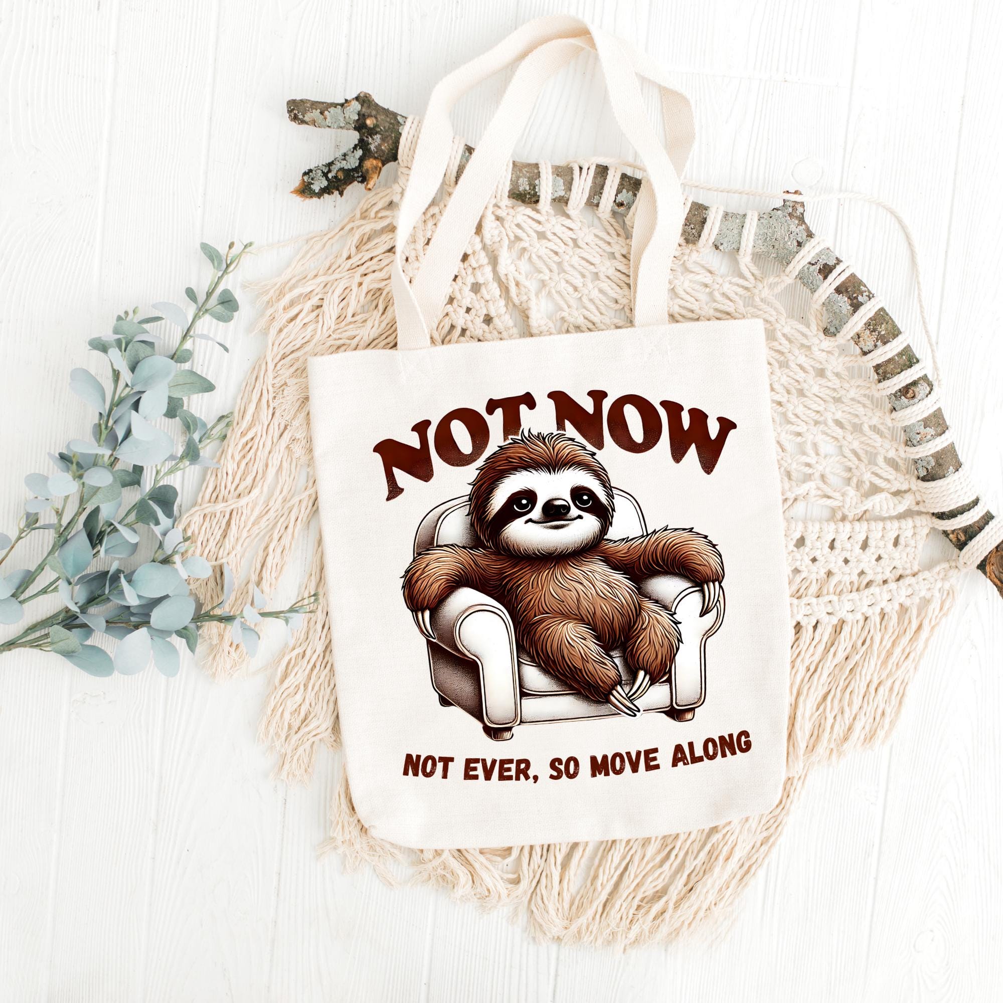 Sloth PNG, Funny Sarcastic Sloth Coffee Mug Png, Cute Sloth Sublimation ...