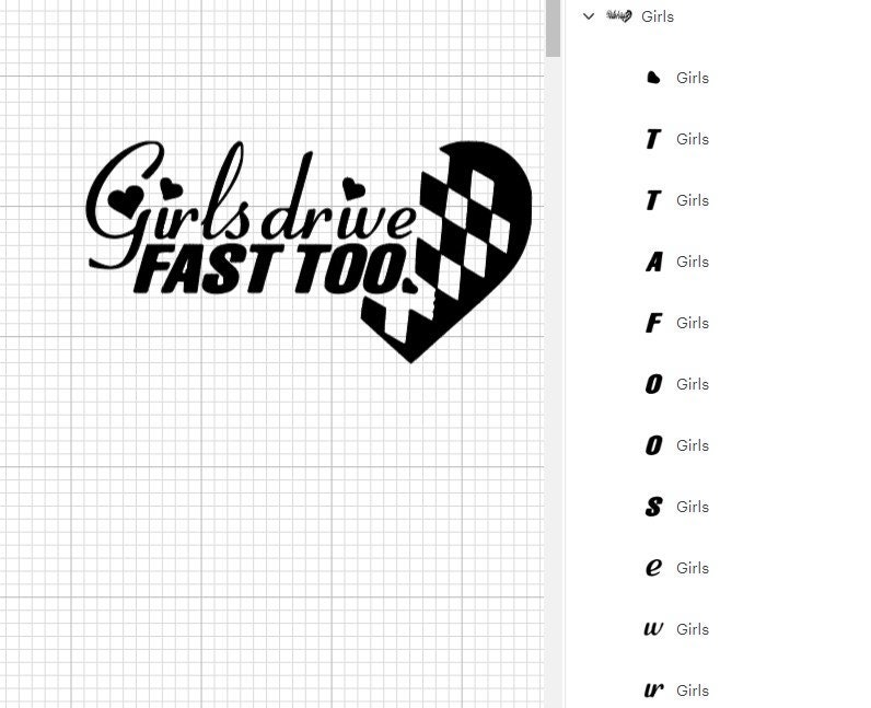 Girls Drive Fast Too Svg, Girl Car Svg, Girl Svg, Girl Car Decal Svg ...