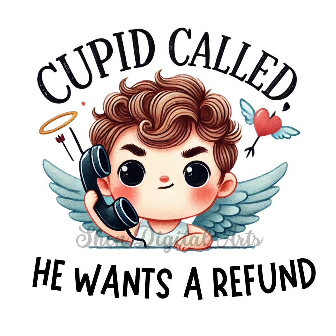 Funny Cupid Png, Valentines Cupid Coffee Mug, Cute Little Cupid ...