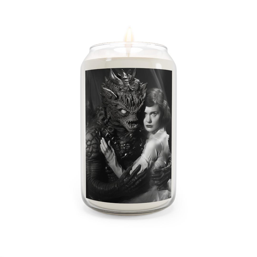DIY Halloween Decorations {retro Monster Movie}scented Candle, 13.75oz ...