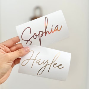 Custom Vinyl Name Decal Lettering Stickers Vinyl Stickers for Tumbler ...