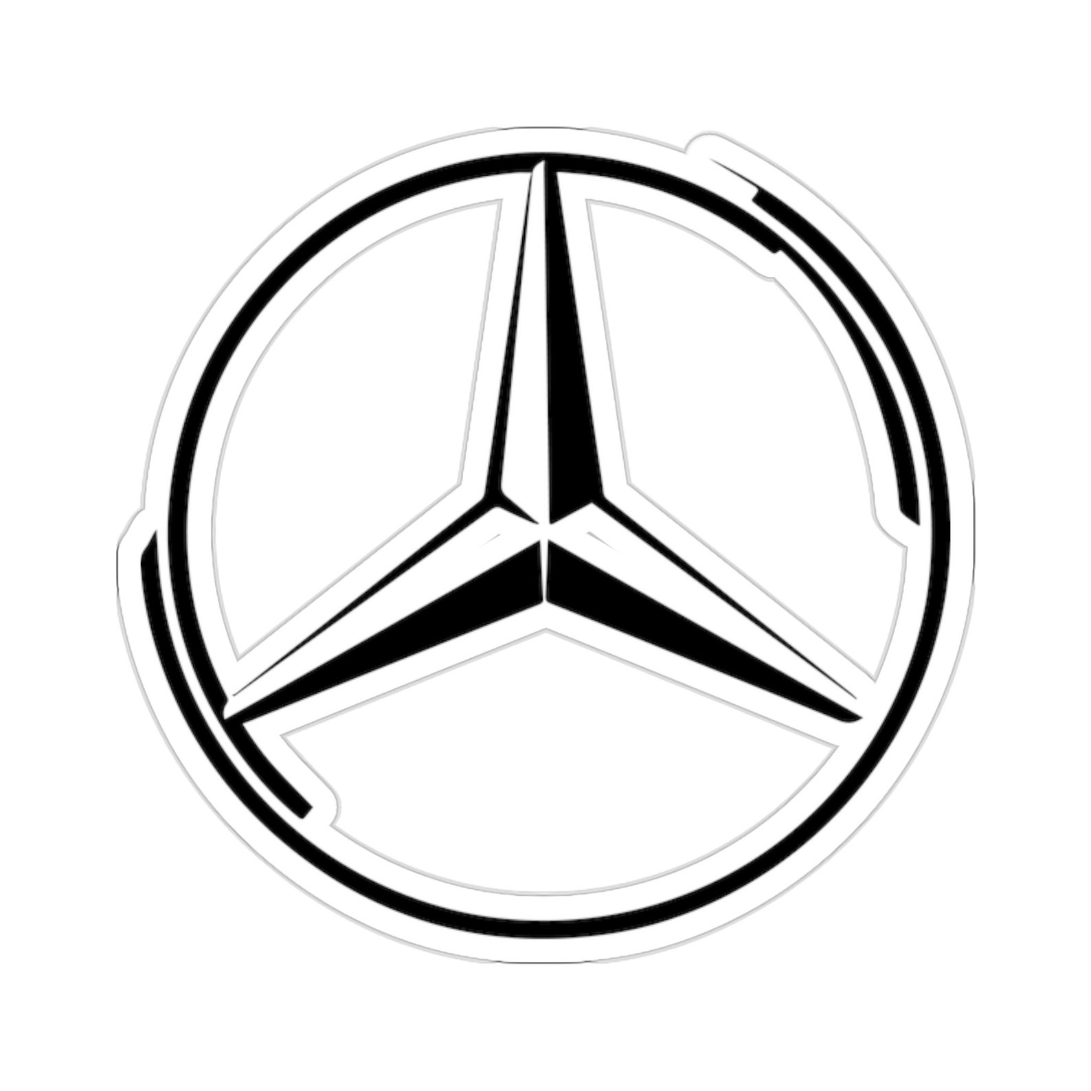 Formula F1 Team Mercedes AMG Petronas Logo Vinyl Sticker Kiss - Etsy