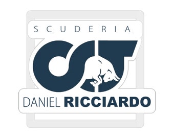 Daniel Ricciardo F1 Sticker, Formula 1 Red Bull Racing Car Number 3 ...