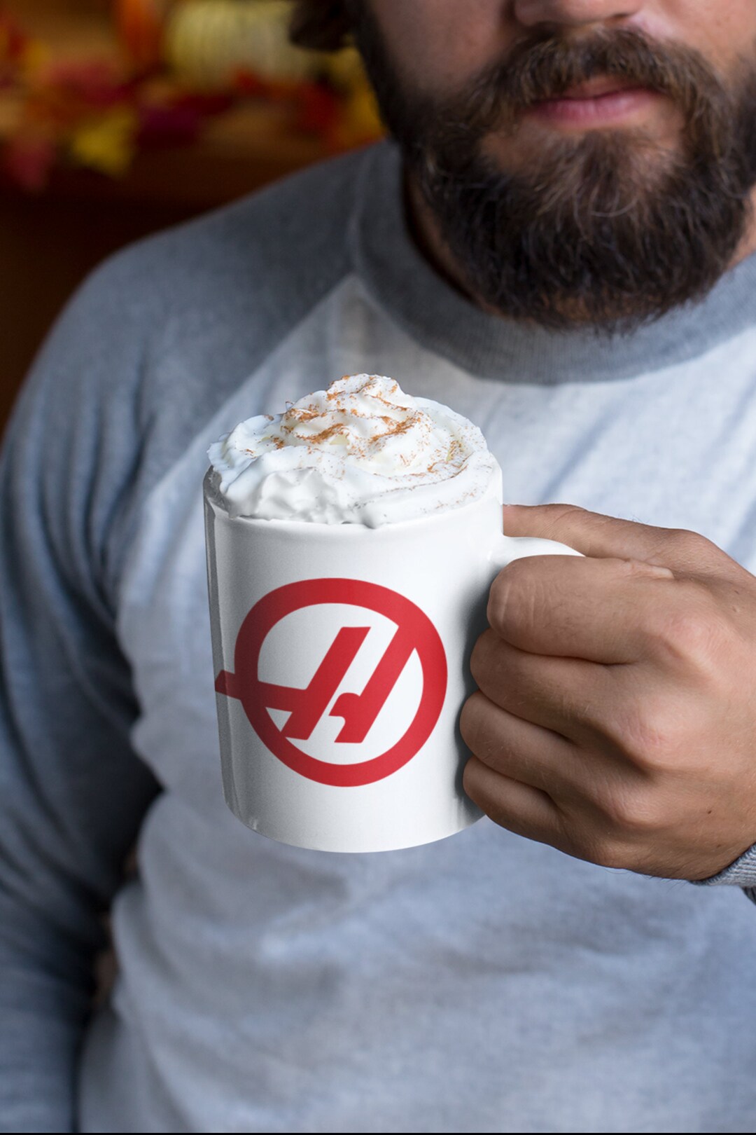 Haas H Logo F1 Team Mug Haas Formula One Coffee Tea Cup Racing Merch ...