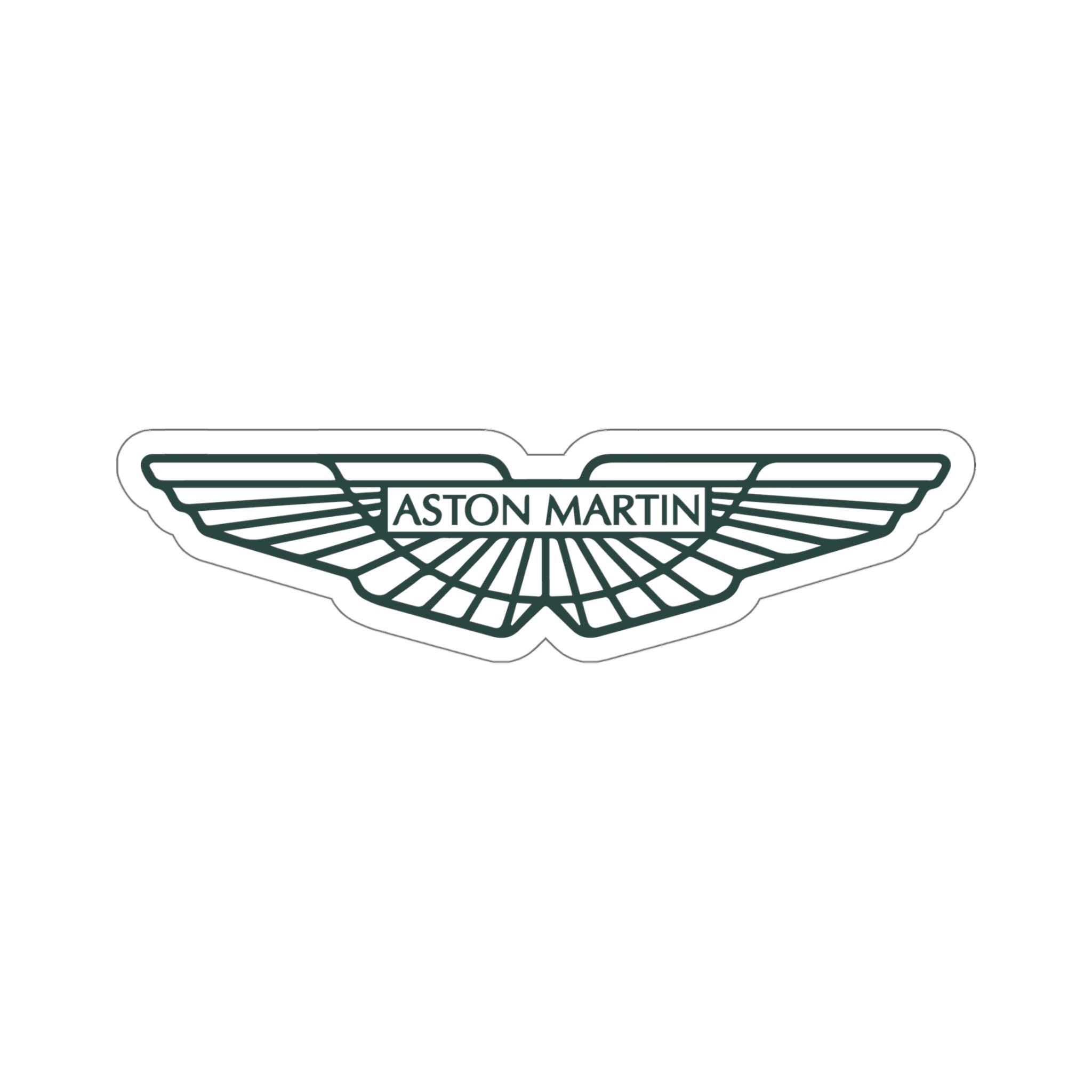 Aston Martin Green F1 Team Logo Vinyl Sticker Fernando Alonso Formula 1 ...