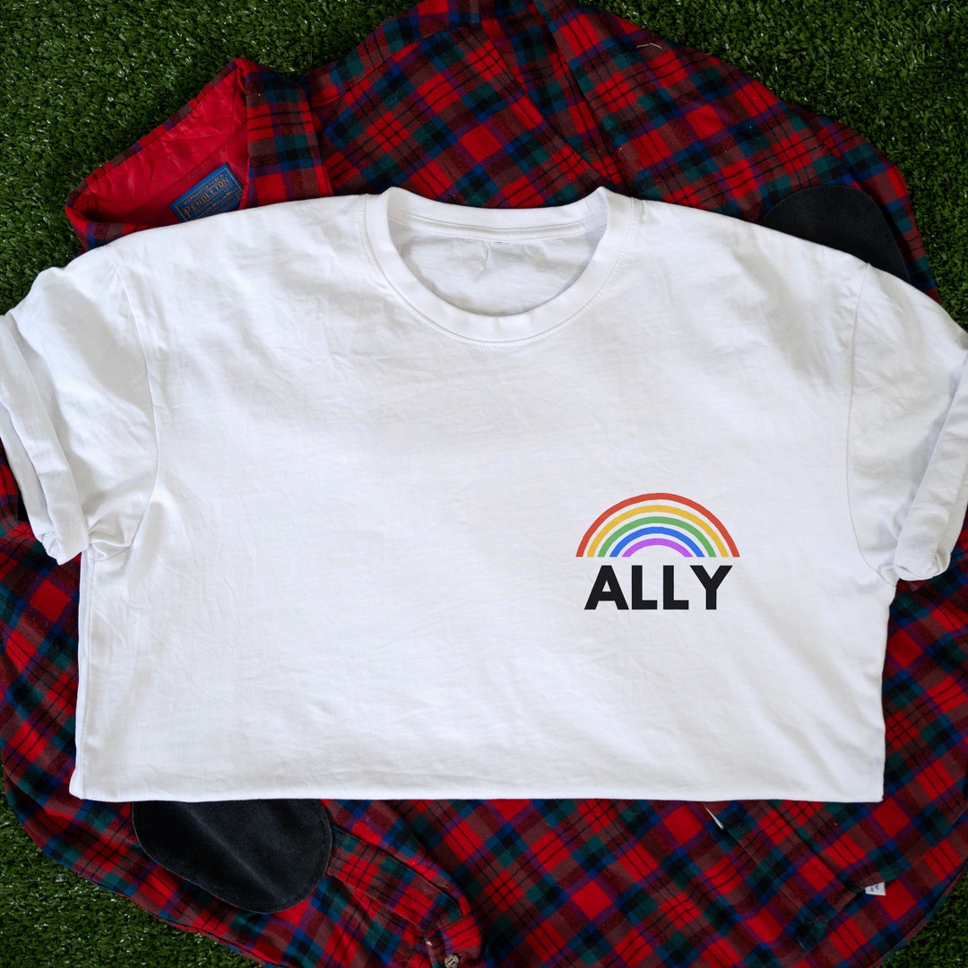 Pride Ally Shirt. LGBTQ+ Tee. Twin Wives Co. Pride Gift. Ally Gift. - Etsy