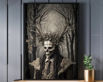 Cursed House, Haunted House, Creepy Wall Art, Spooky Victorian Gothic ...