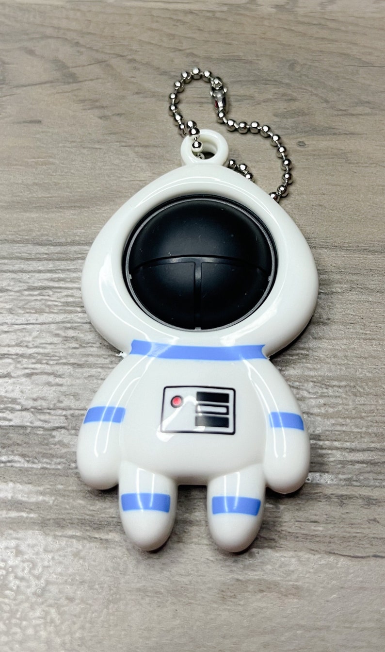 Astronaut Keychain Fidget Toy Astronaut Etsy