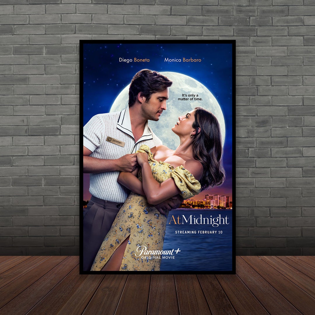 At Midnight Movie Poster 2023 Film Wall Art Room Decor - Etsy