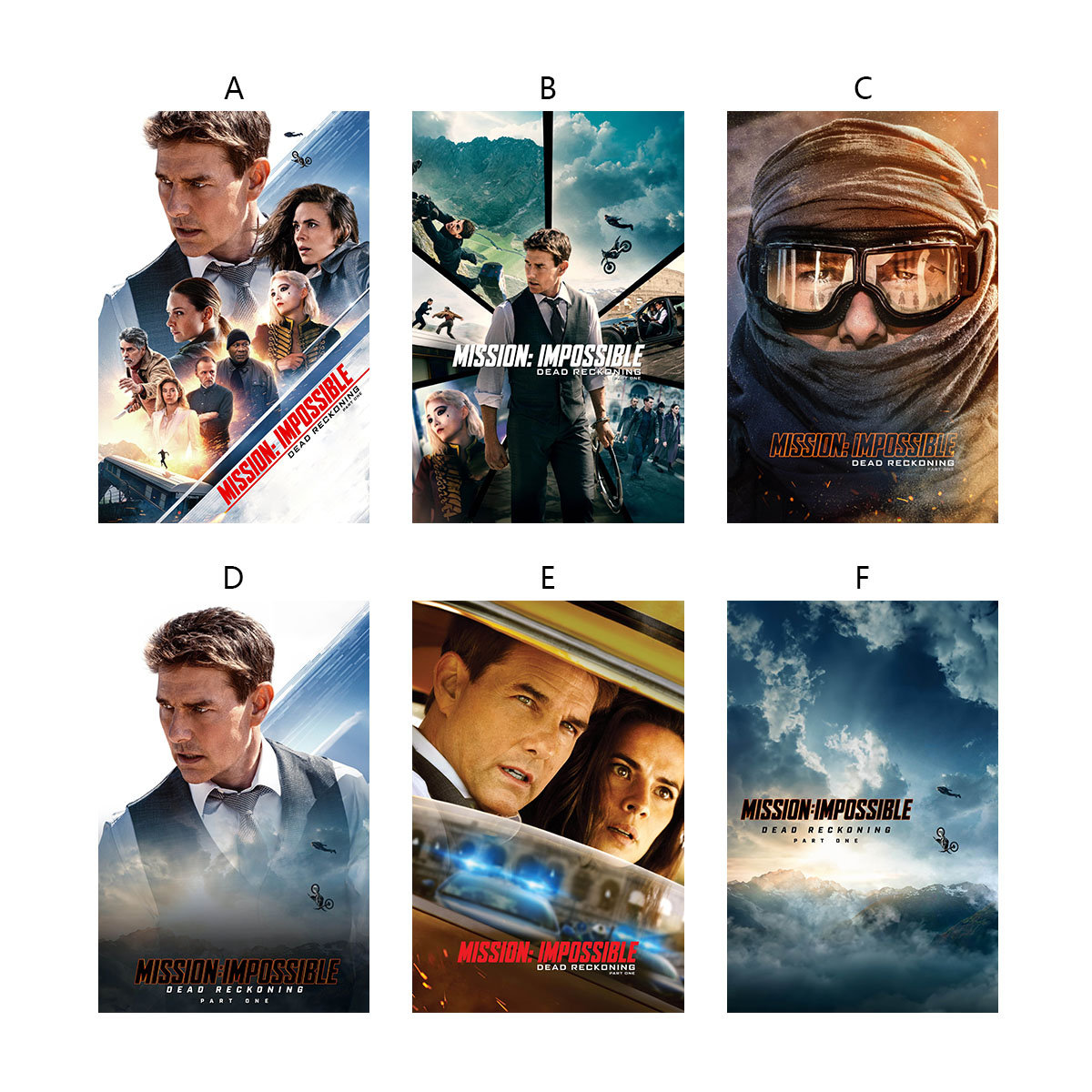 Mission Impossible 7 Movie Poster Classic Film Wall Art Room - Etsy