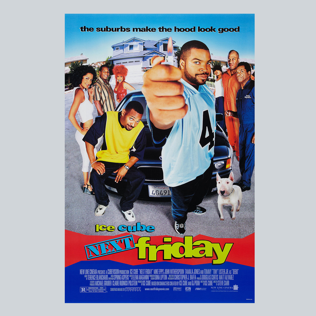 Next Friday Ice Cube Movie Poster Classic Film Wall Art Room - Etsy