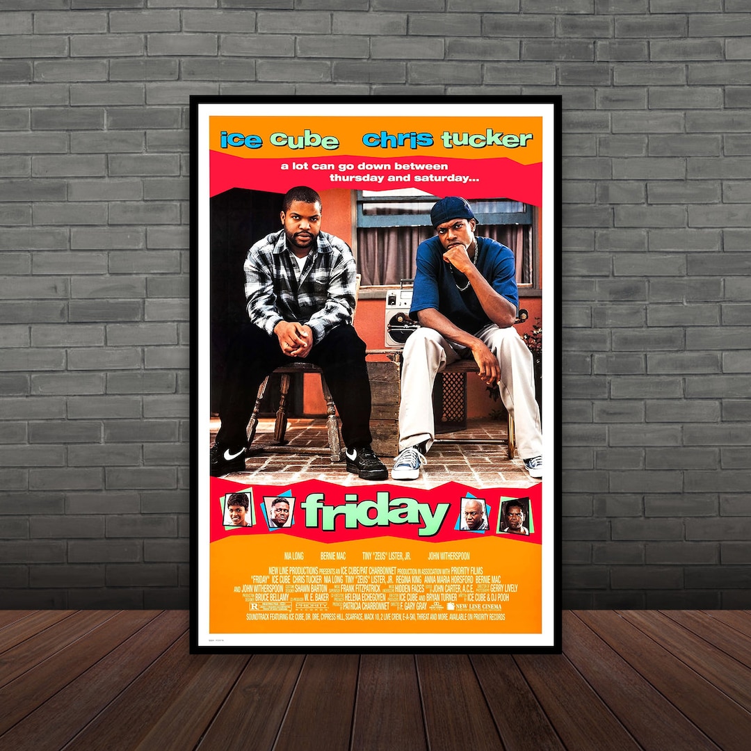 Friday Movie Poster Classic Film, Wall Art, Room Decor, Home Decor, Art ...